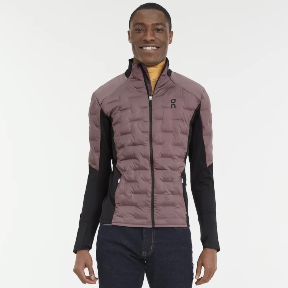 On Running Climate Jacket In Grape Size Small - Gem